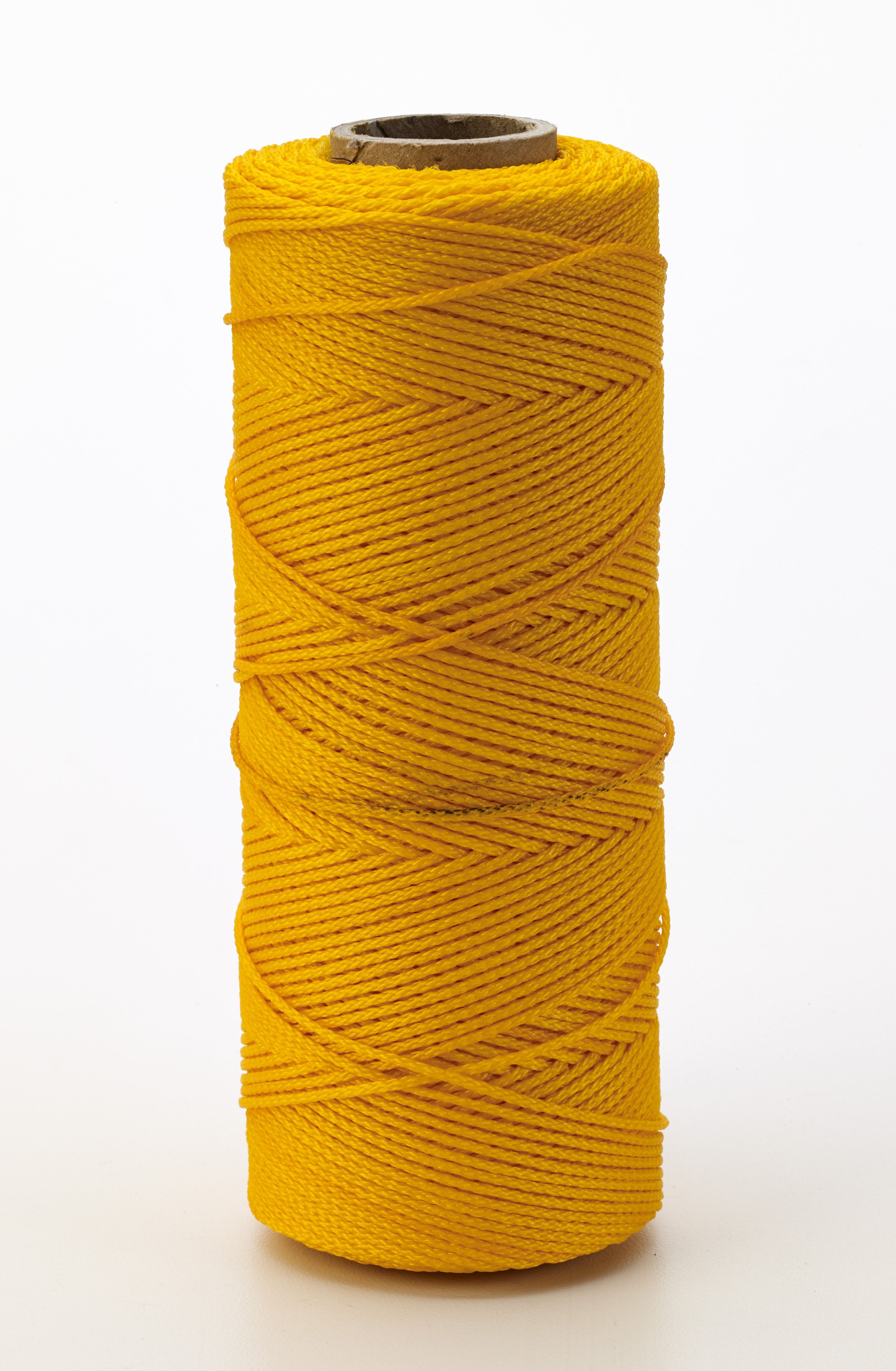 Nylon Mason Twine, 1/2 lb. Braided, 18 x 500 ft., Yellow (Pack of 6)
