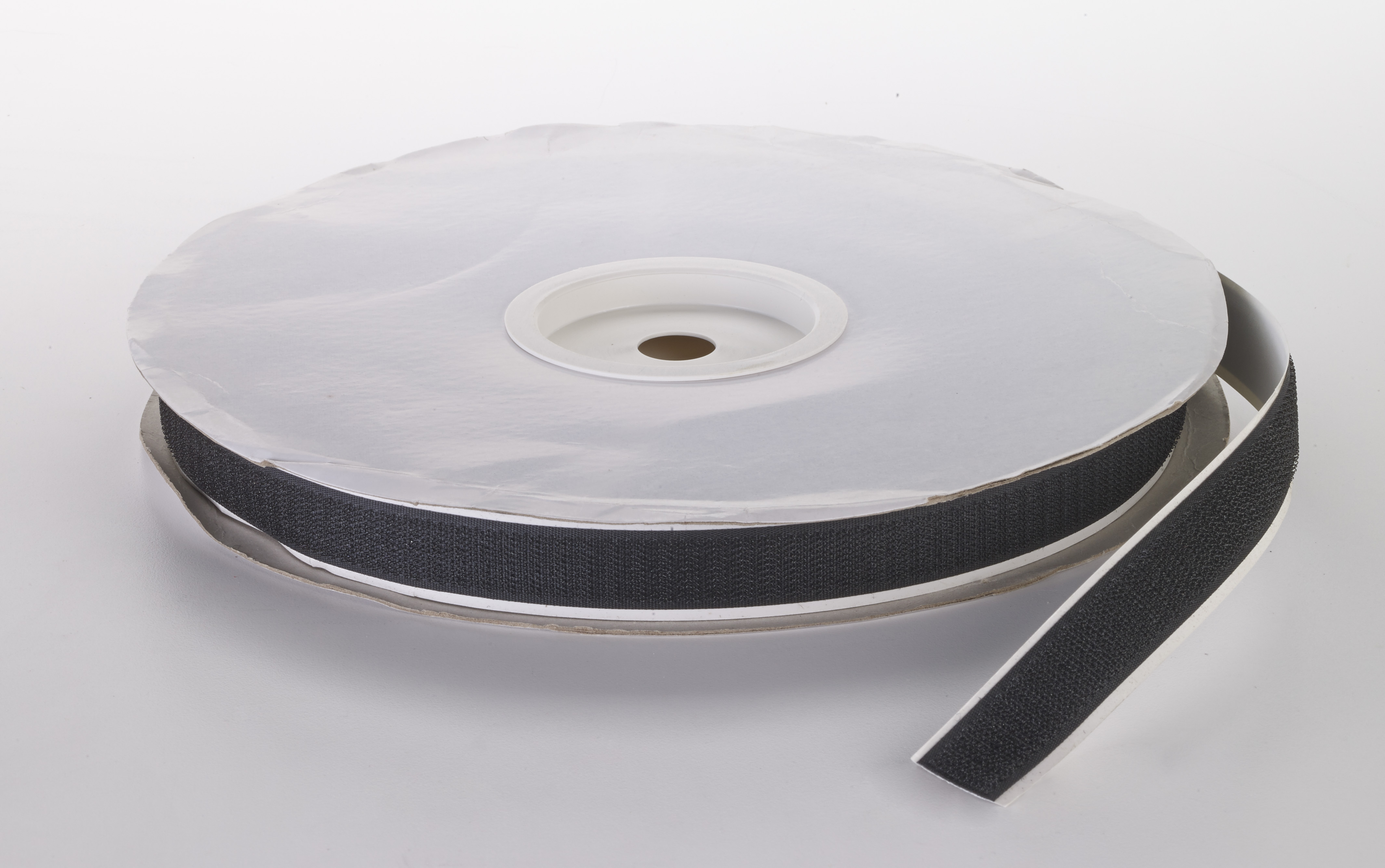 Pressure Sensitive Adhesive Coin Hook Fastener, 7/8" Diameter x 25 yds ...