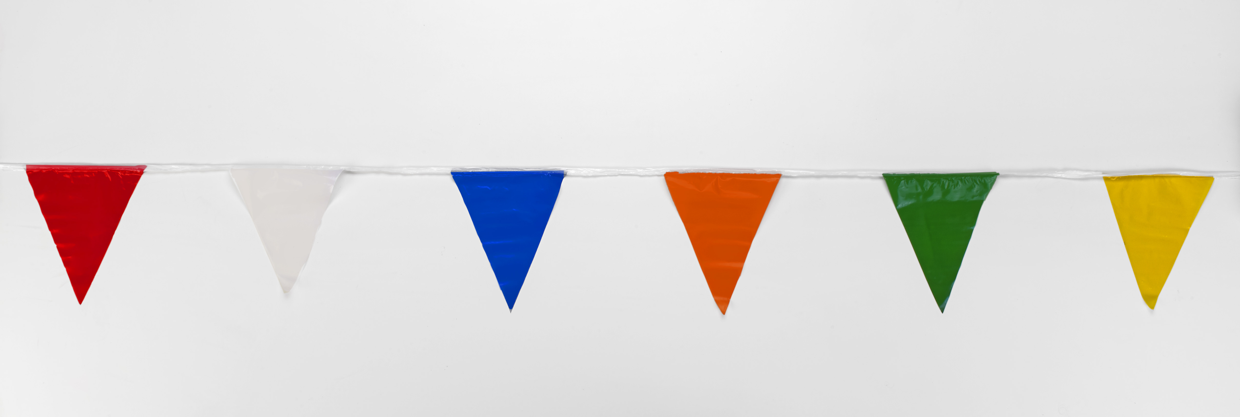 Multi Pennant Banner Flags, 100' (Pack of 10)