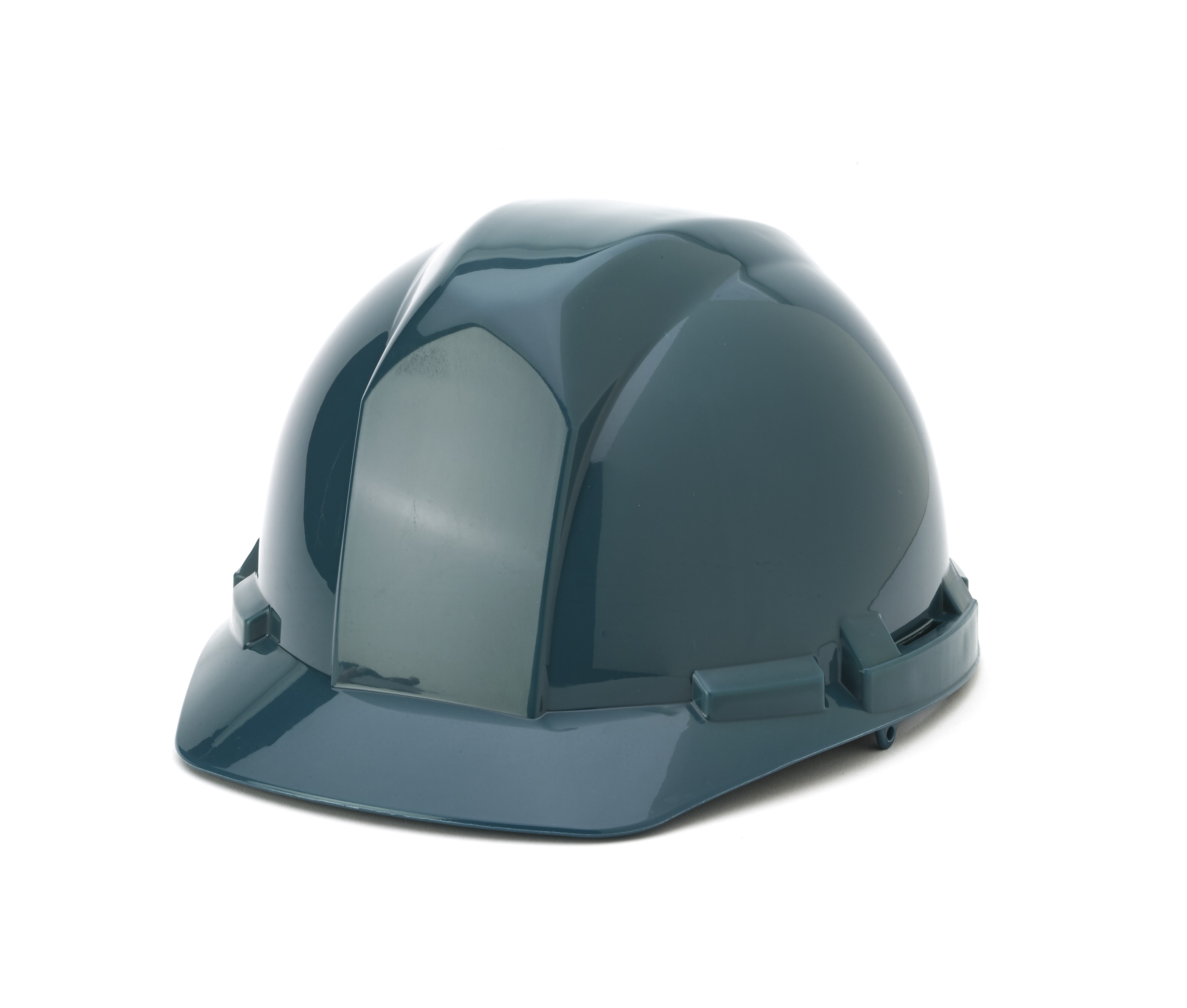 Polyethylene 4-Point Pin Lock Suspension Hard Hat, Green