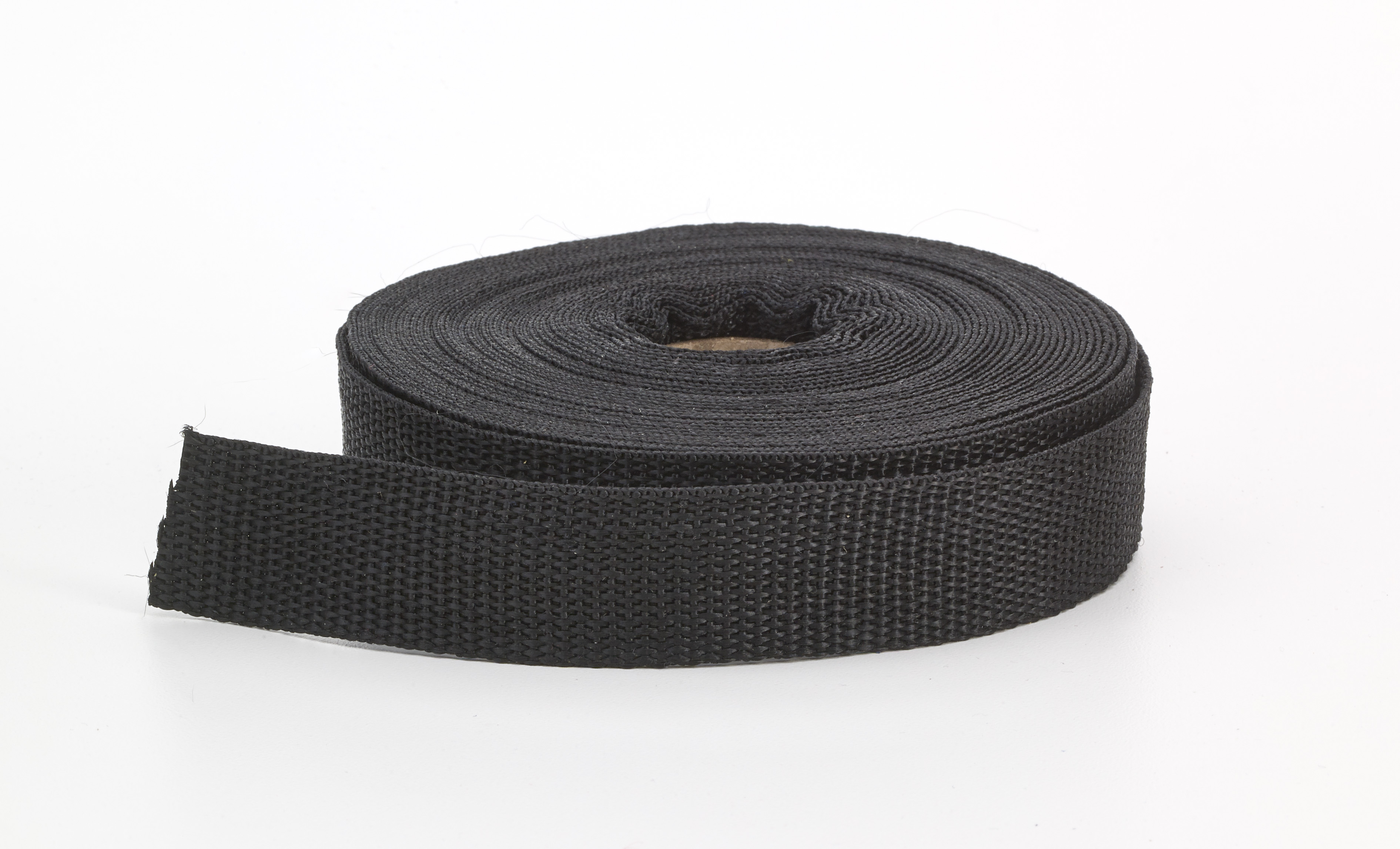 Polypropylene webbing, 2 in Wide, 10 yds, Black