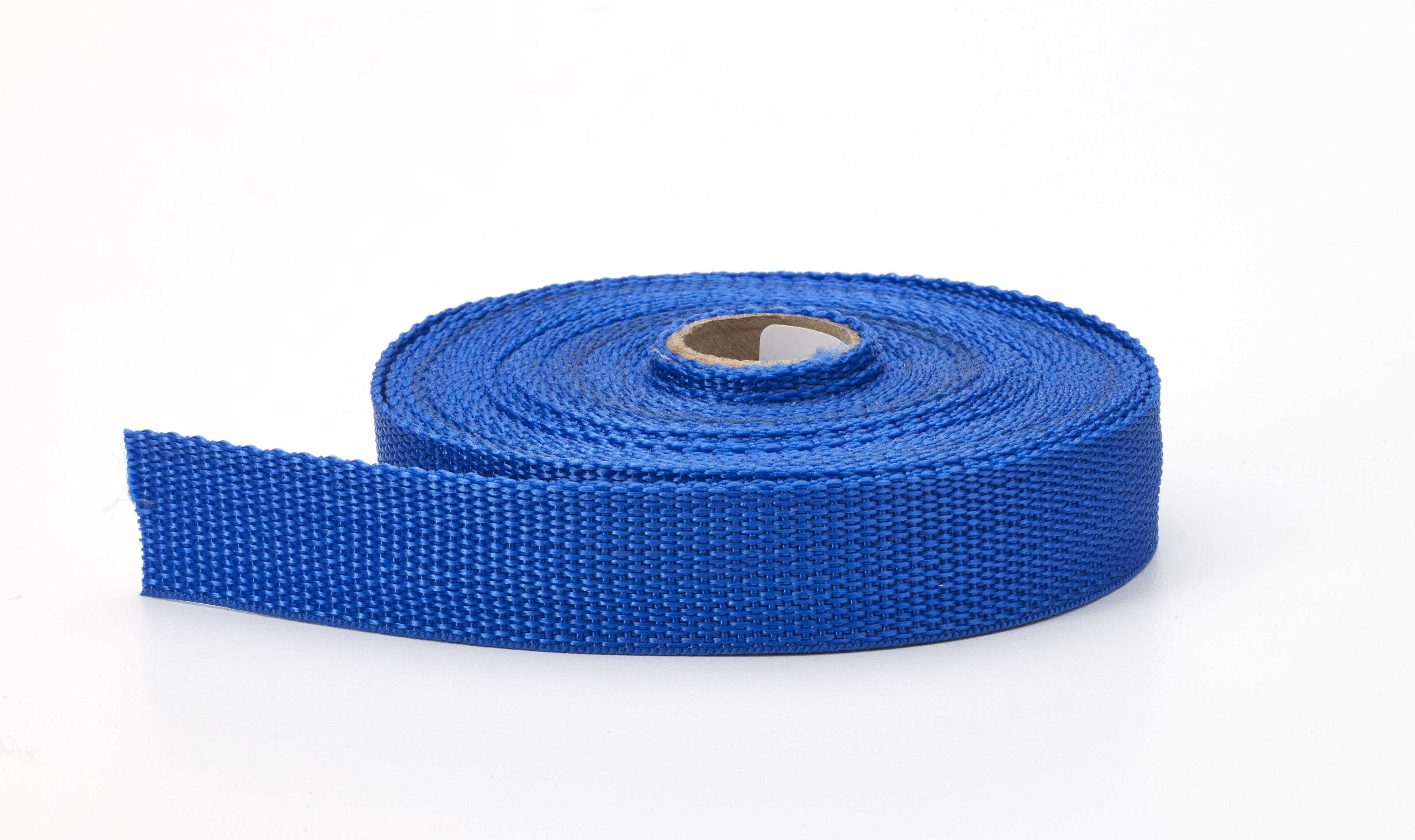 Polypropylene webbing, 2 in Wide, 10 yds, Pacific blue