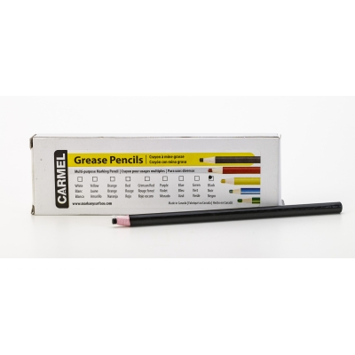 Permanent Maxi Marker, Large Barrel, Black (Pack of 12)