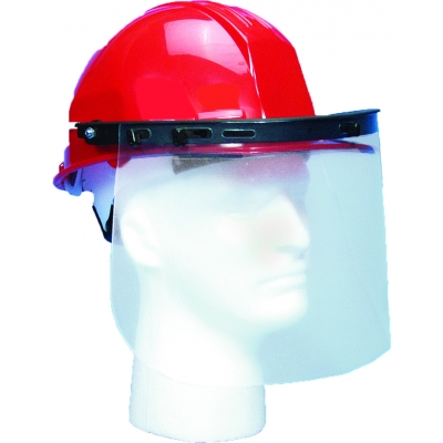 Hard Hat Plastic Face Shield