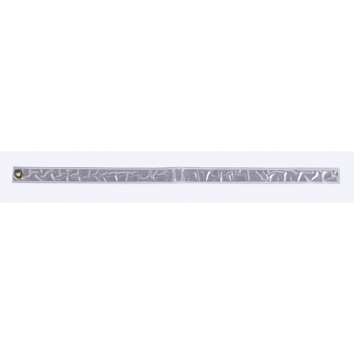 Reflective Streamer, 30" Length x 1-1/2" Width, White